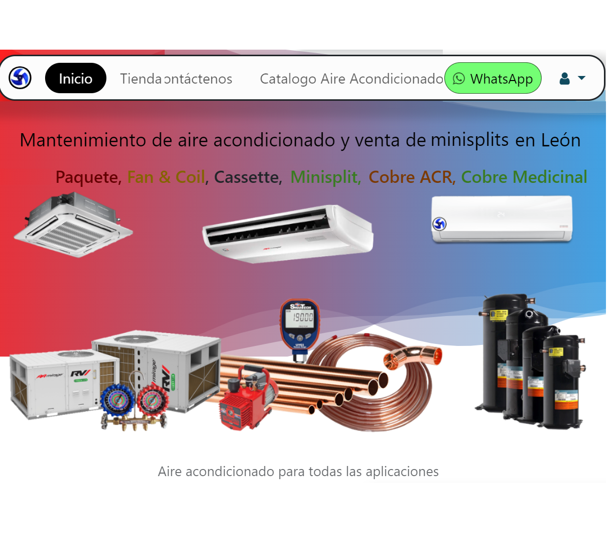 Aire acondicionado León | Cobre ACR | Mantenimiento